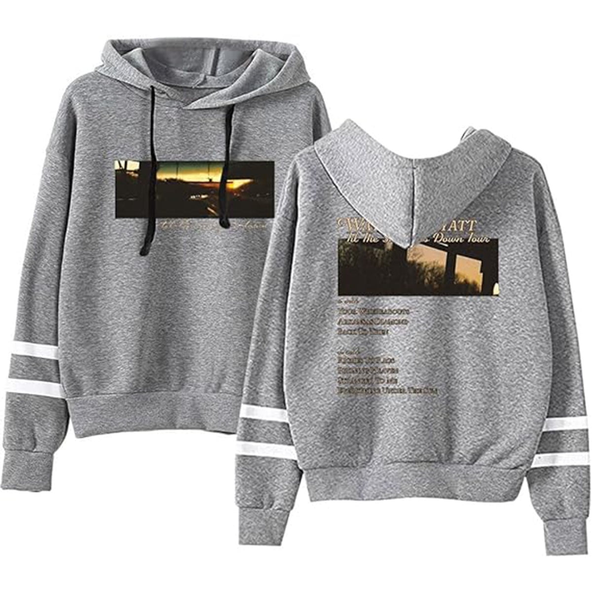 Waylon Wyatt Unisex Oversized Hoodie - Til The Sun Goes Down, Trending Streetwear Sweatshirt ...