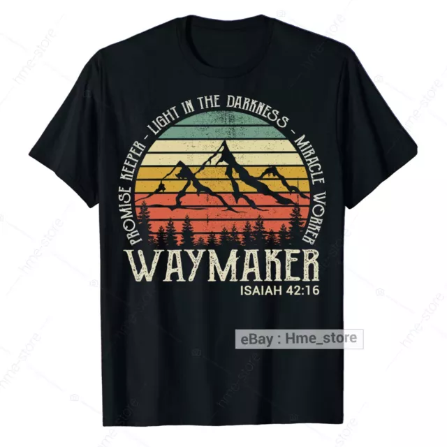Waymaker Promise Keeper Miracle Christian T-Shirt Religeous Vintage ...