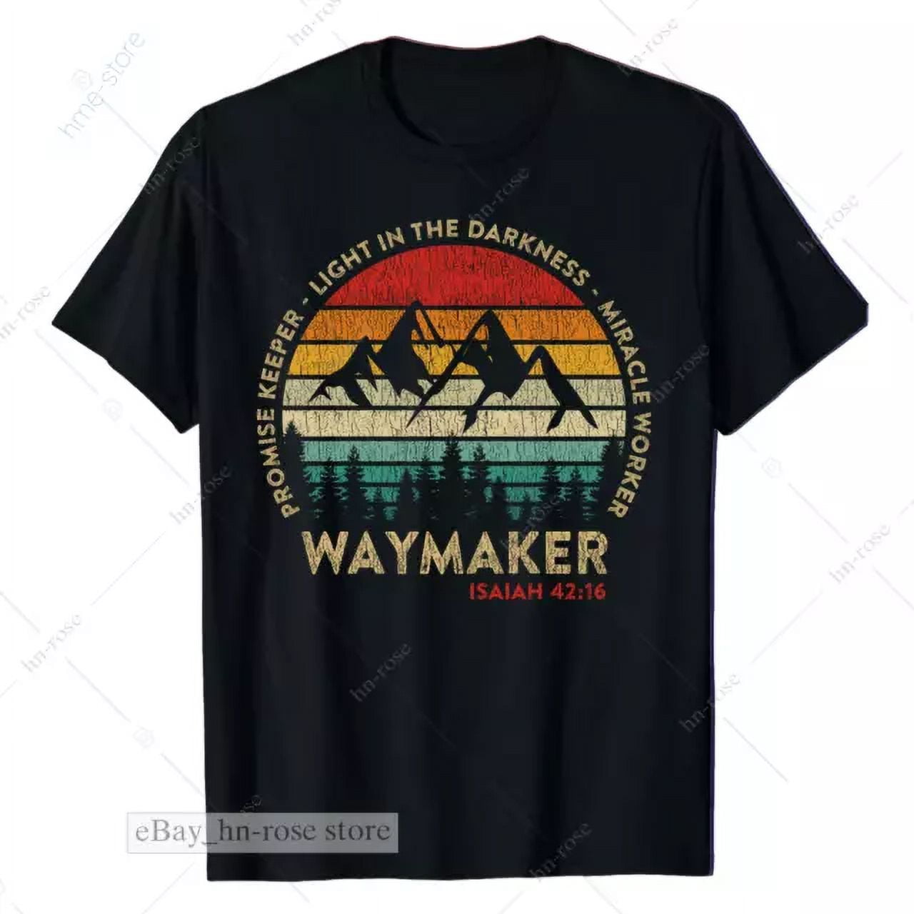 Waymaker Promise Keeper Miracle Worker Inspirational Christian Vintage ...