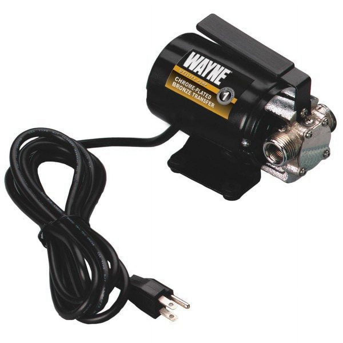 WAYNE PC2 Portable Transfer Water Pump with Suction Hose and ...