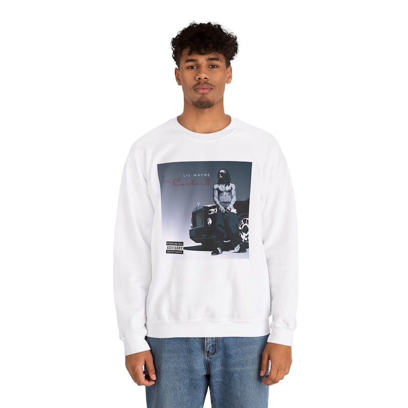 Wayne Carter II Album Cover Art Crewneck Sweatshirt Hip-Hop Music ...