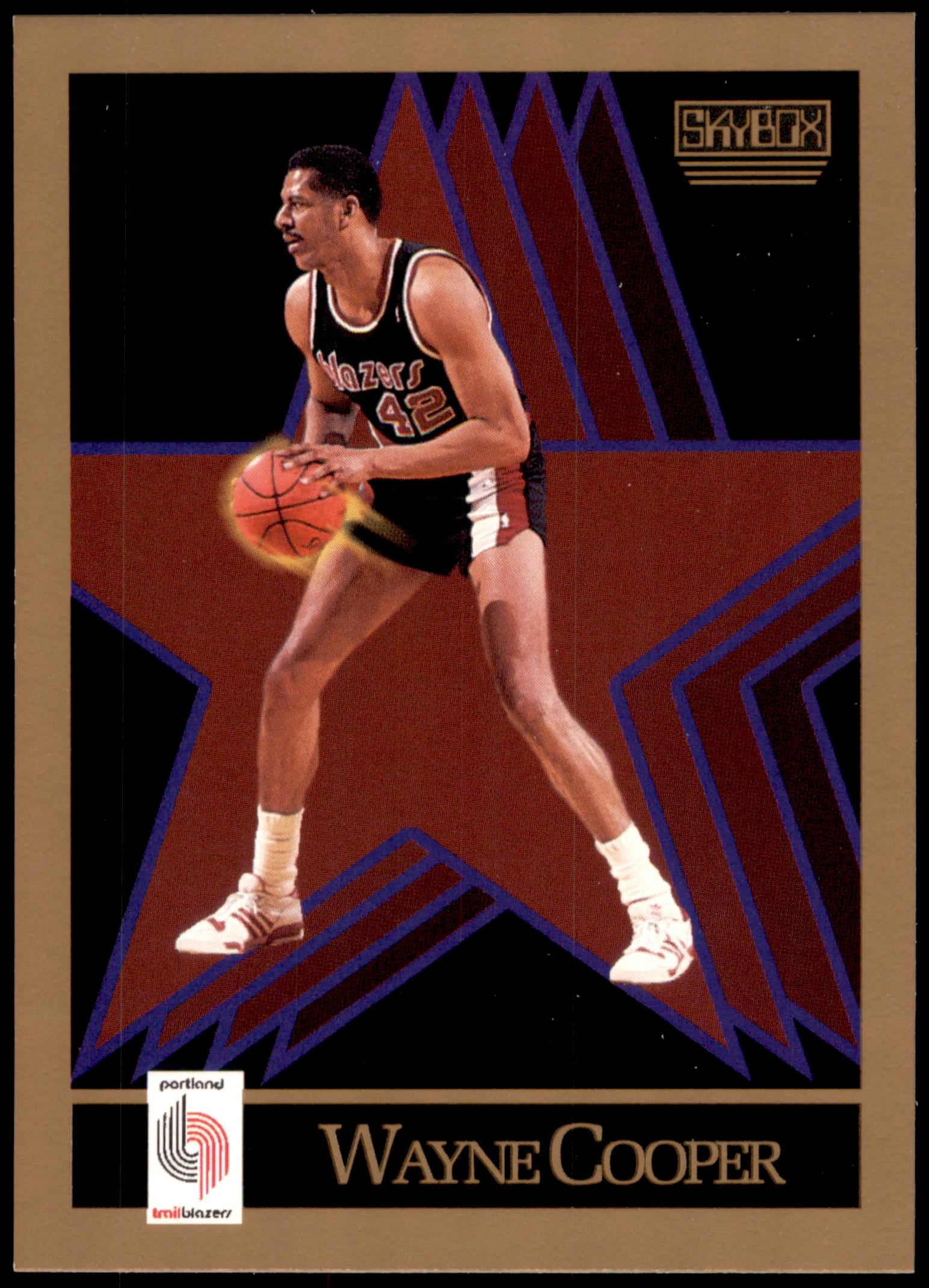 Wayne Cooper #232 1990-91 SkyBox - Walmart.com