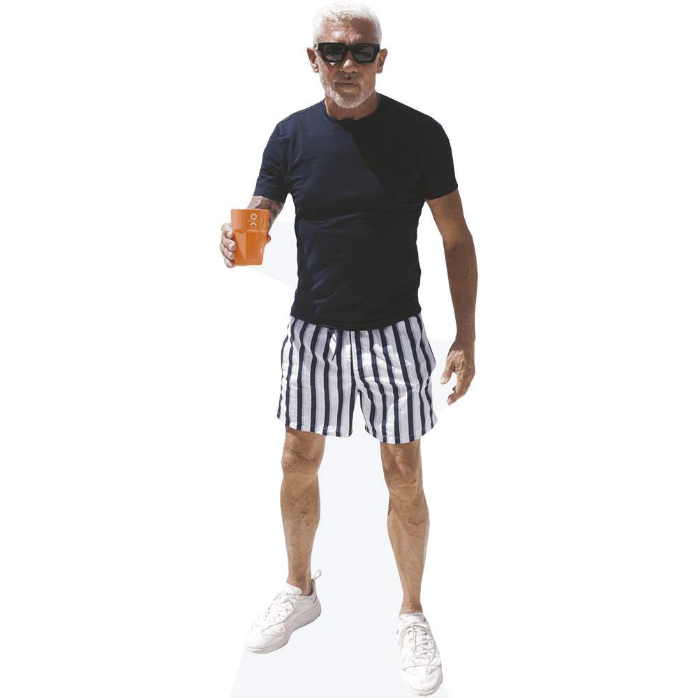 Wayne Lineker (Shorts) Mini Cardboard Cutout Standee - Walmart.com