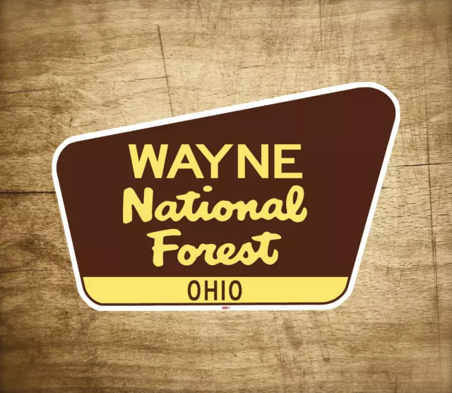 Wayne National Forest Decal Sticker Ohio Park Sticker Phone Decal Water ...