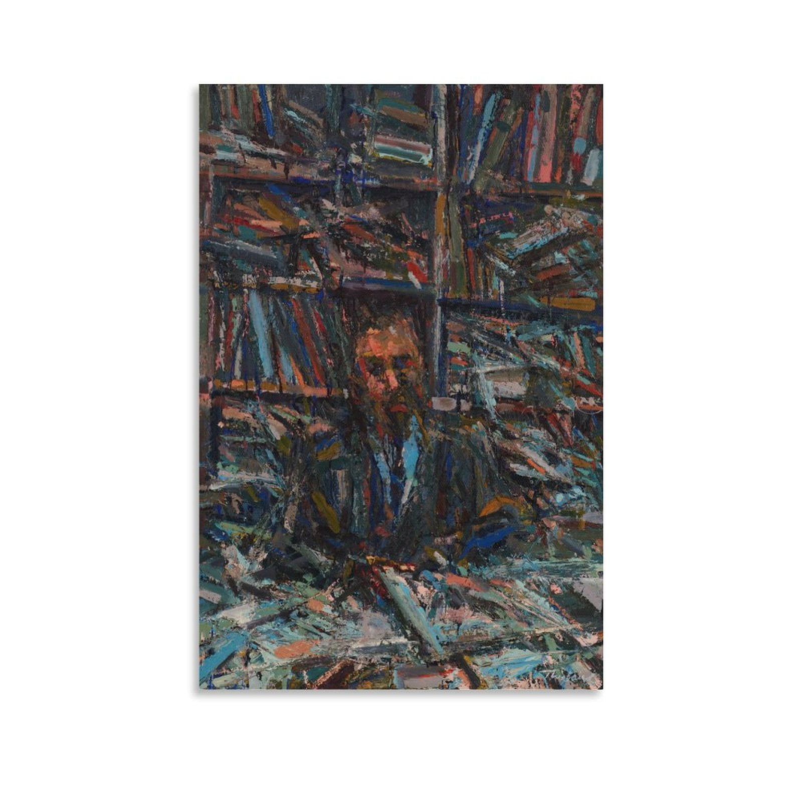 Wayne Thiebaud The Scholar Canvas Printing Famous Paintings, Wall Art ...