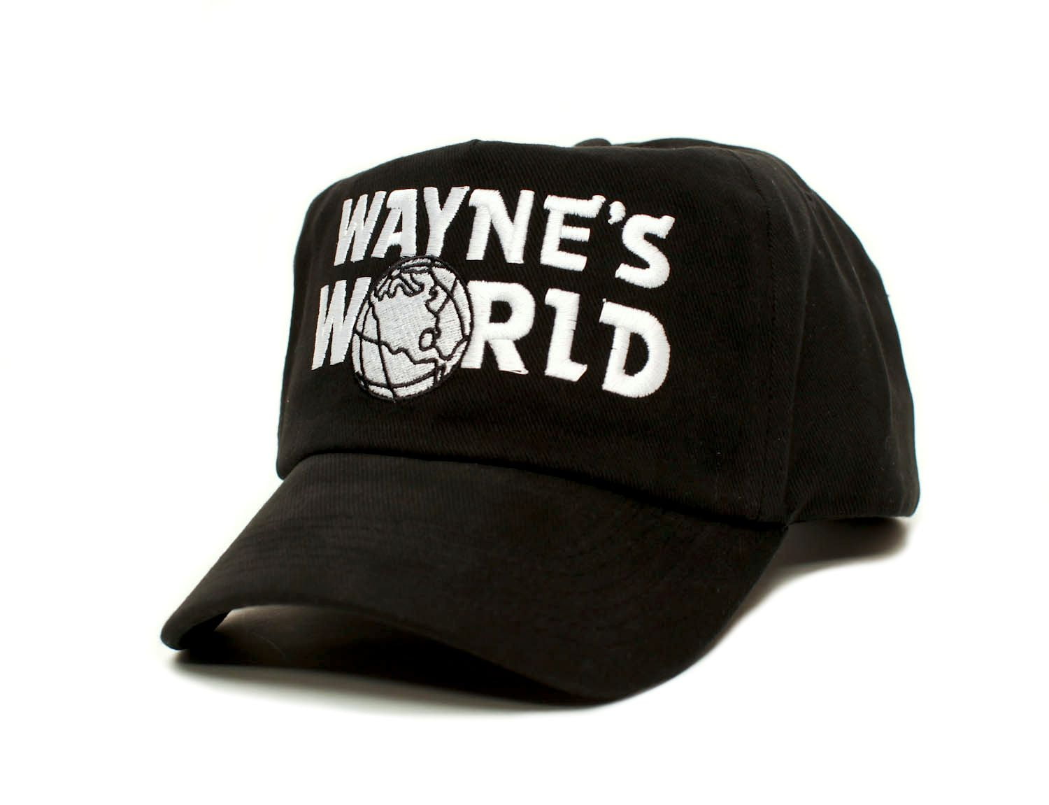 Wayne's World Custom Embroidered Movie Hat Adult Unisex Black Cap ...