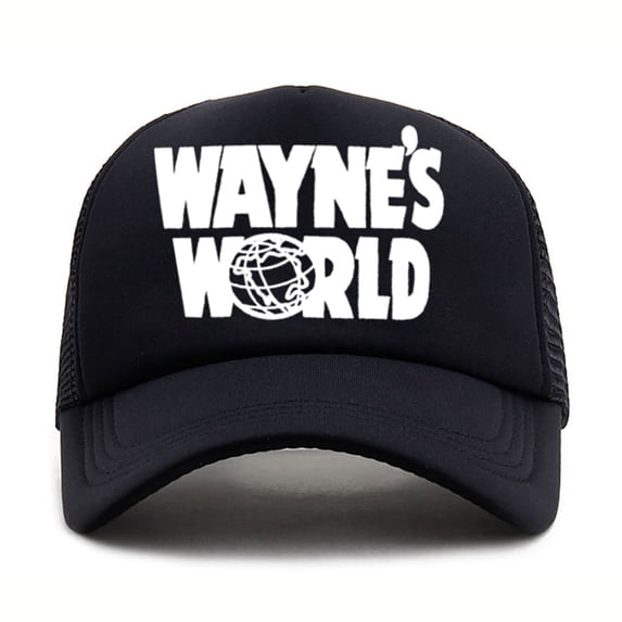 Wayne's World Hat - Embroidered Movie Baseball Cap, Adjustable Trucker ...