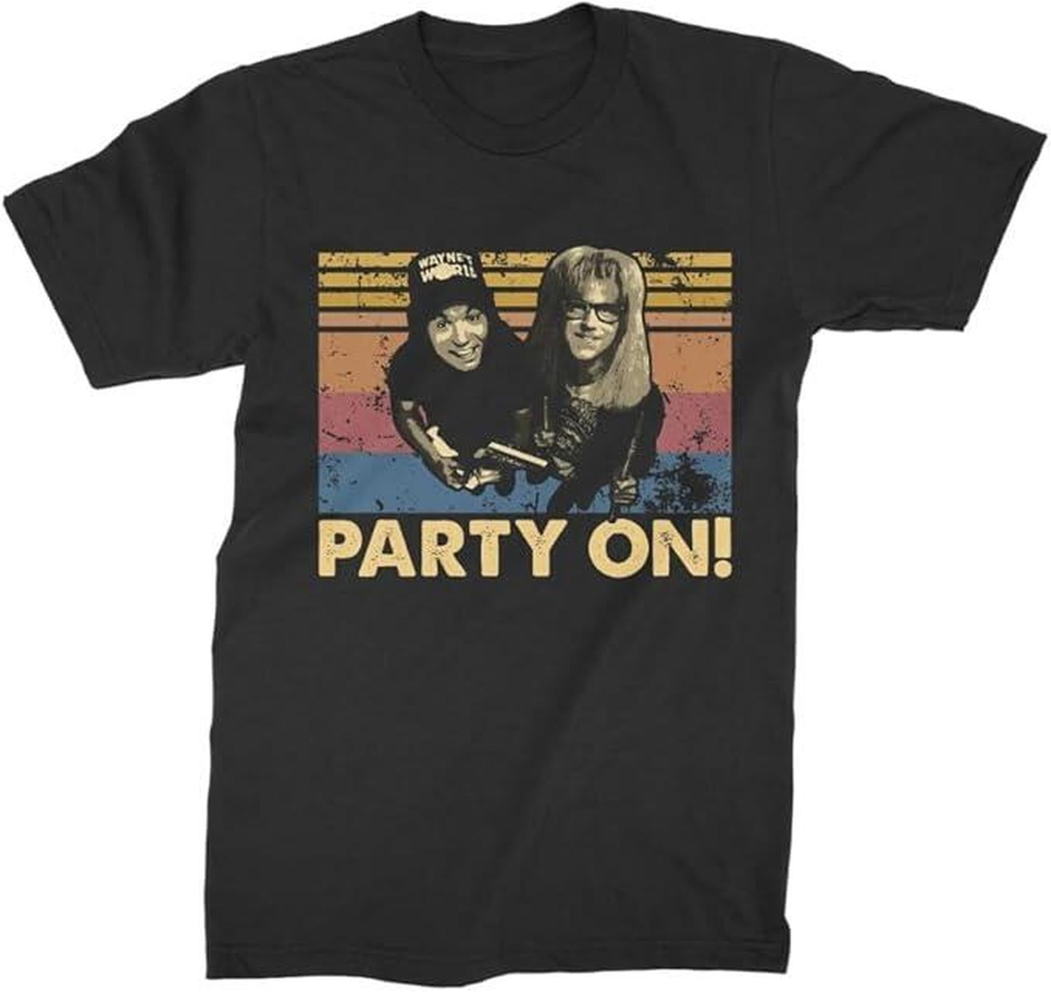 Wayne's World Wayne Campbell and Garth Algar Party Shirt - Walmart.com