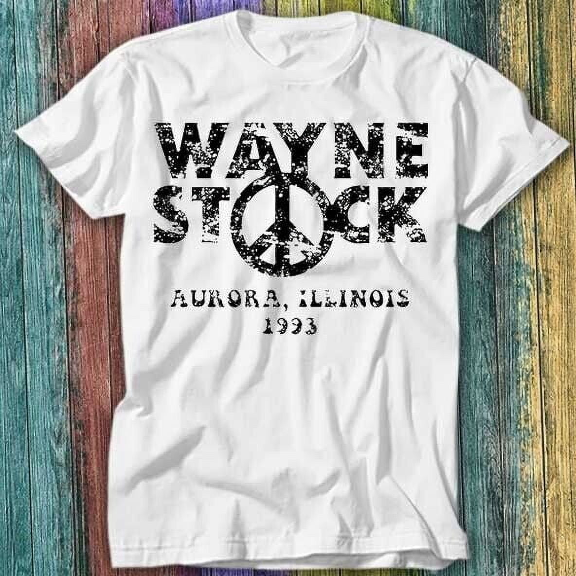 Waynestock Wayne's World Inspired Party On 2 Dude T Shirt Top Tee 382 - Walmart.com