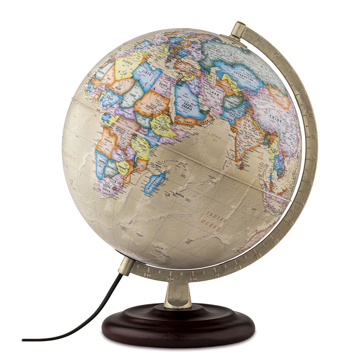 Waypoint Geographic Ambassador II Illuminated Desktop Globe - Walmart.com