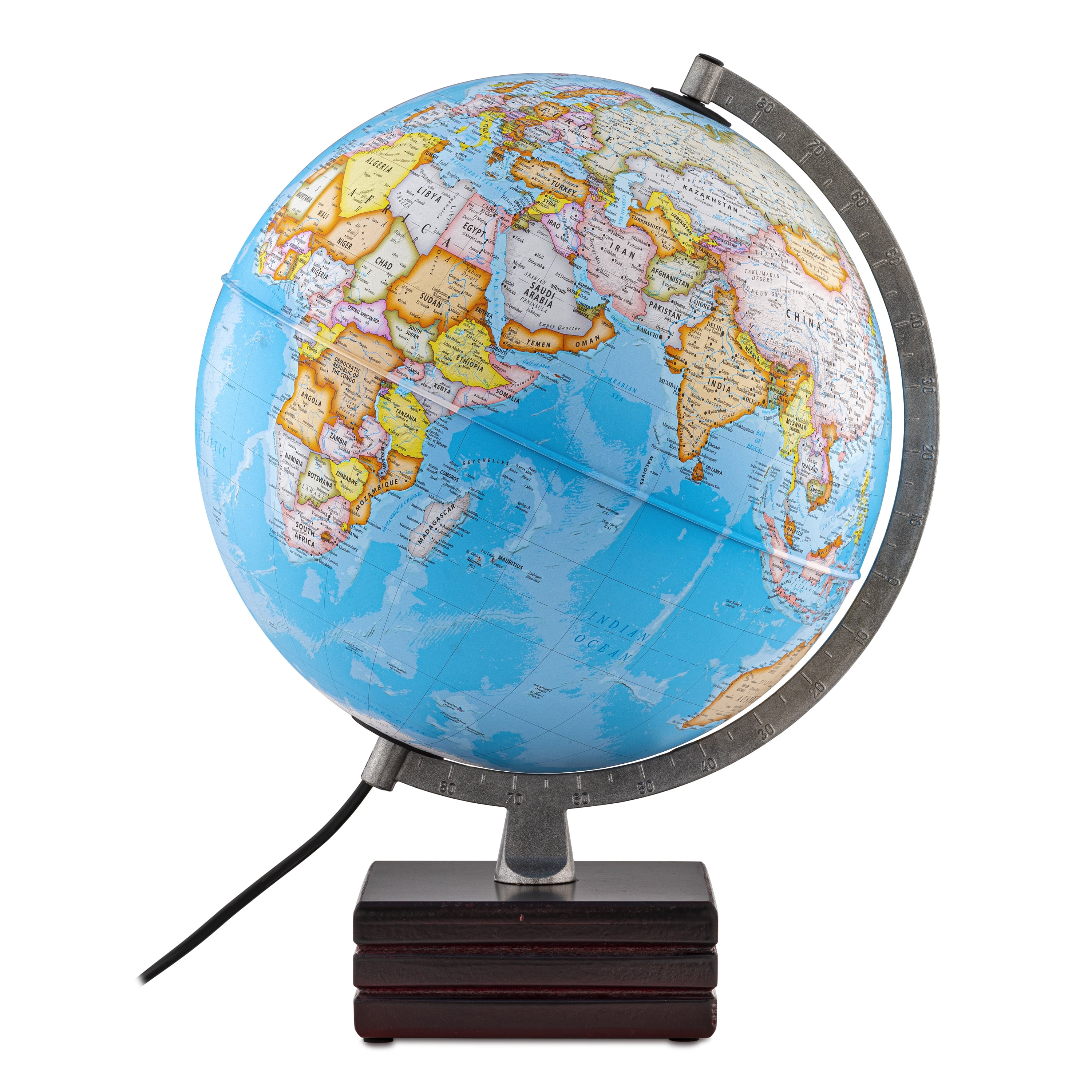 Waypoint Geographic Aviator II Illuminated Desktop Globe - Walmart.com