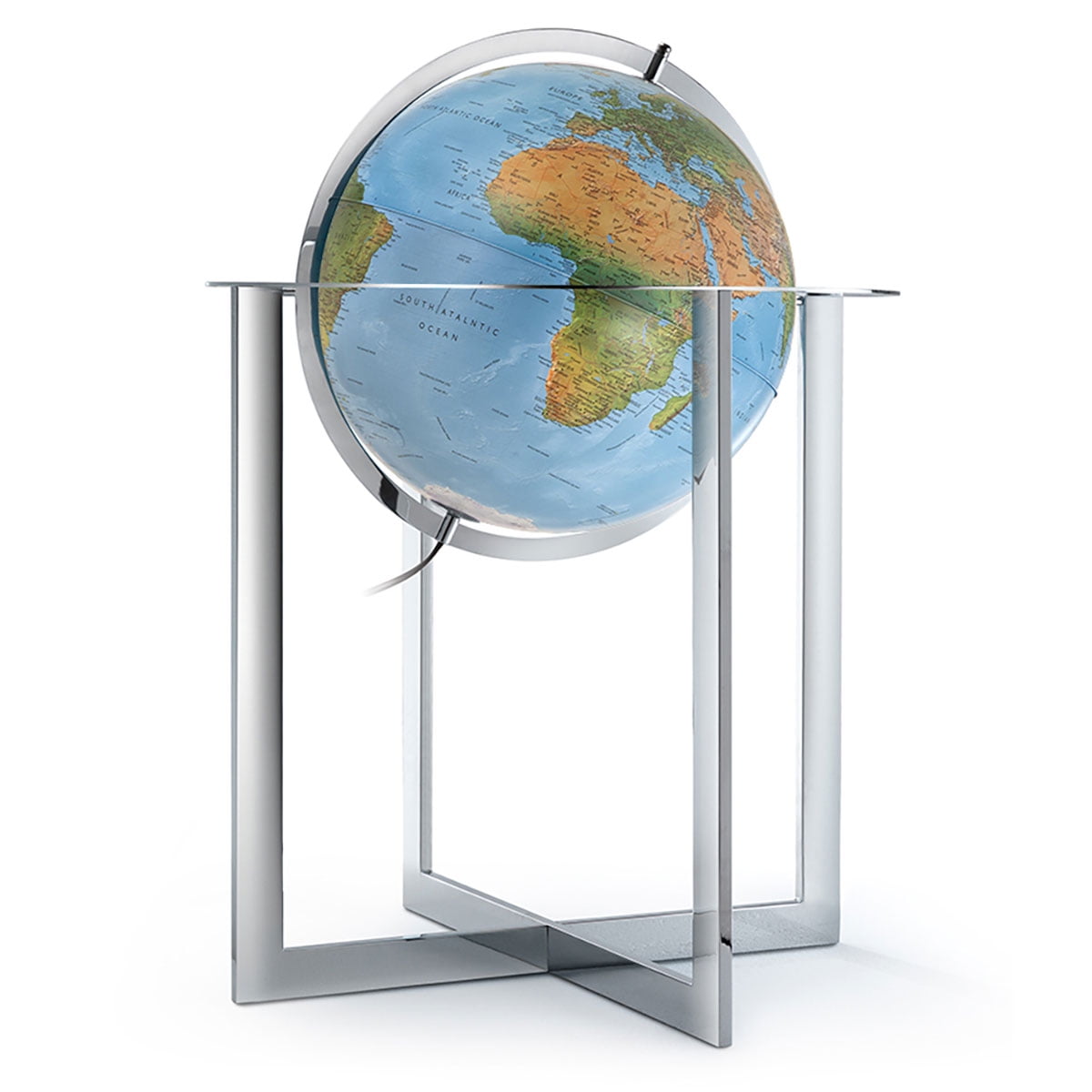 Waypoint Geographic Maranello Globe, 20” Illuminated Decorative Globe ...