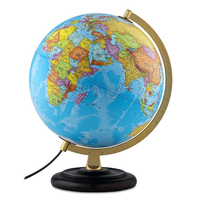 Waypoint Geographic Navigator II Illuminated Desktop Globe - Walmart.com