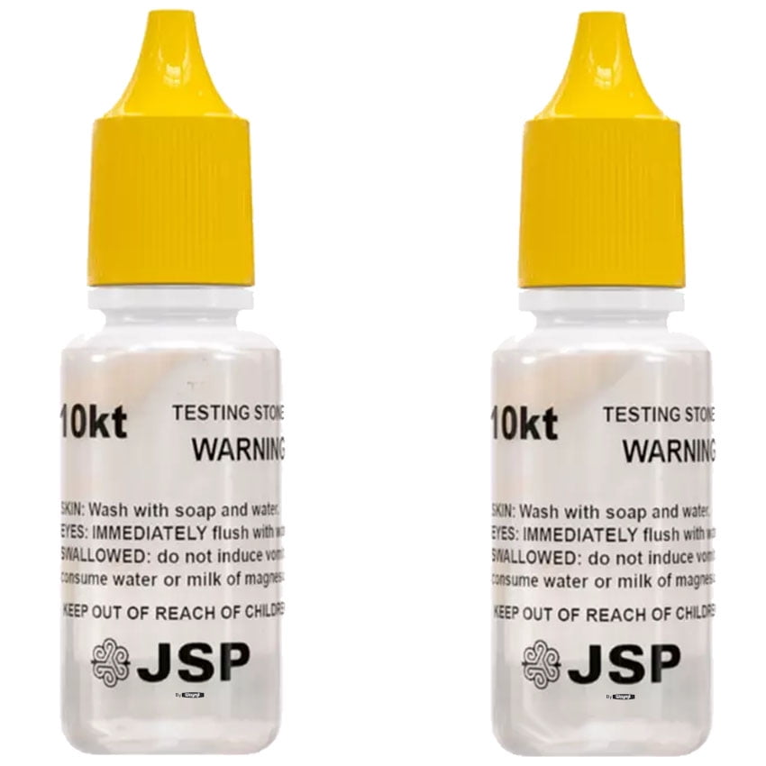 Waytest 2 FRESH 10K Gold Testing Solution Purity Determiner Precious ...