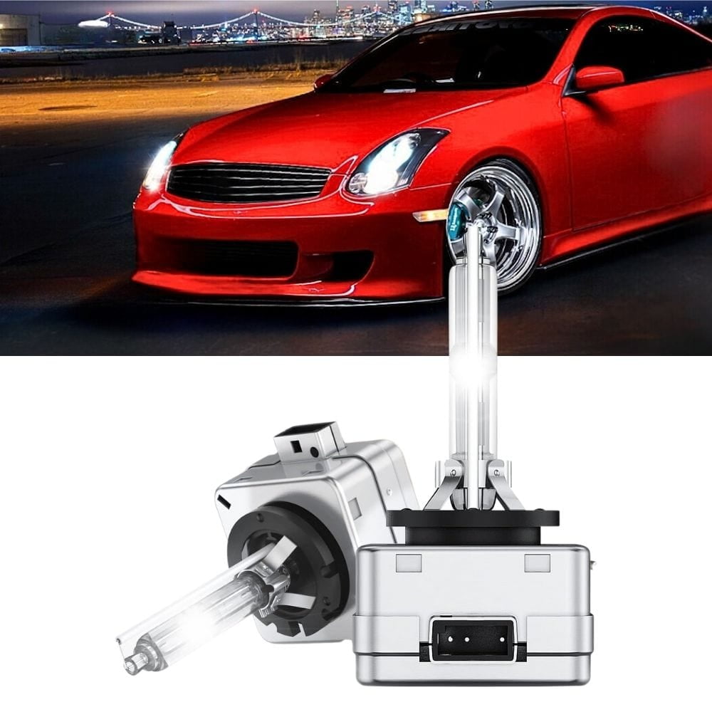 Waywe D1S HID Headlight Bulb,35W Xenon Headlight Bulbs Brighter than ...