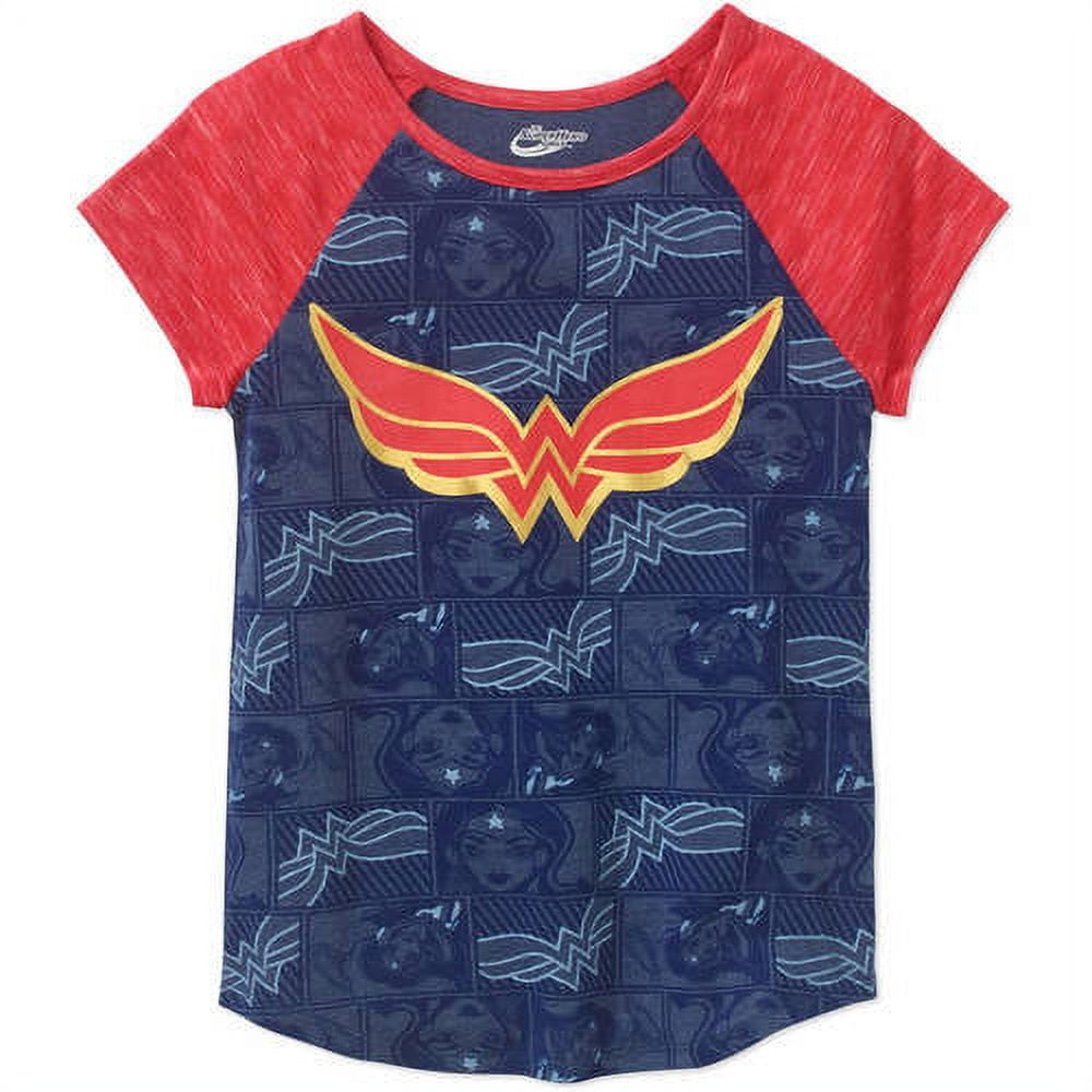 Wb Wonder Woman Comic Logo Ss Tee - Walmart.com
