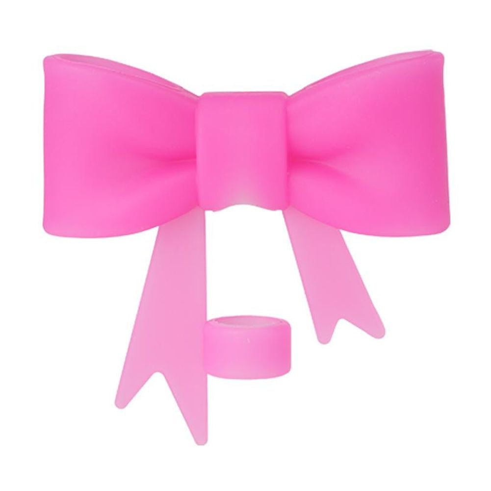 Wbxfbo Candy Rose Red Silicone Straw Cap For Stanley Straw Cover 10mm ...