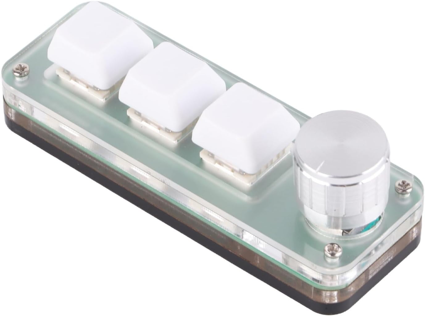 Wcxeane 3 Keys USB Mini Keypad, Programmable OSU Keypad Mechanical ...