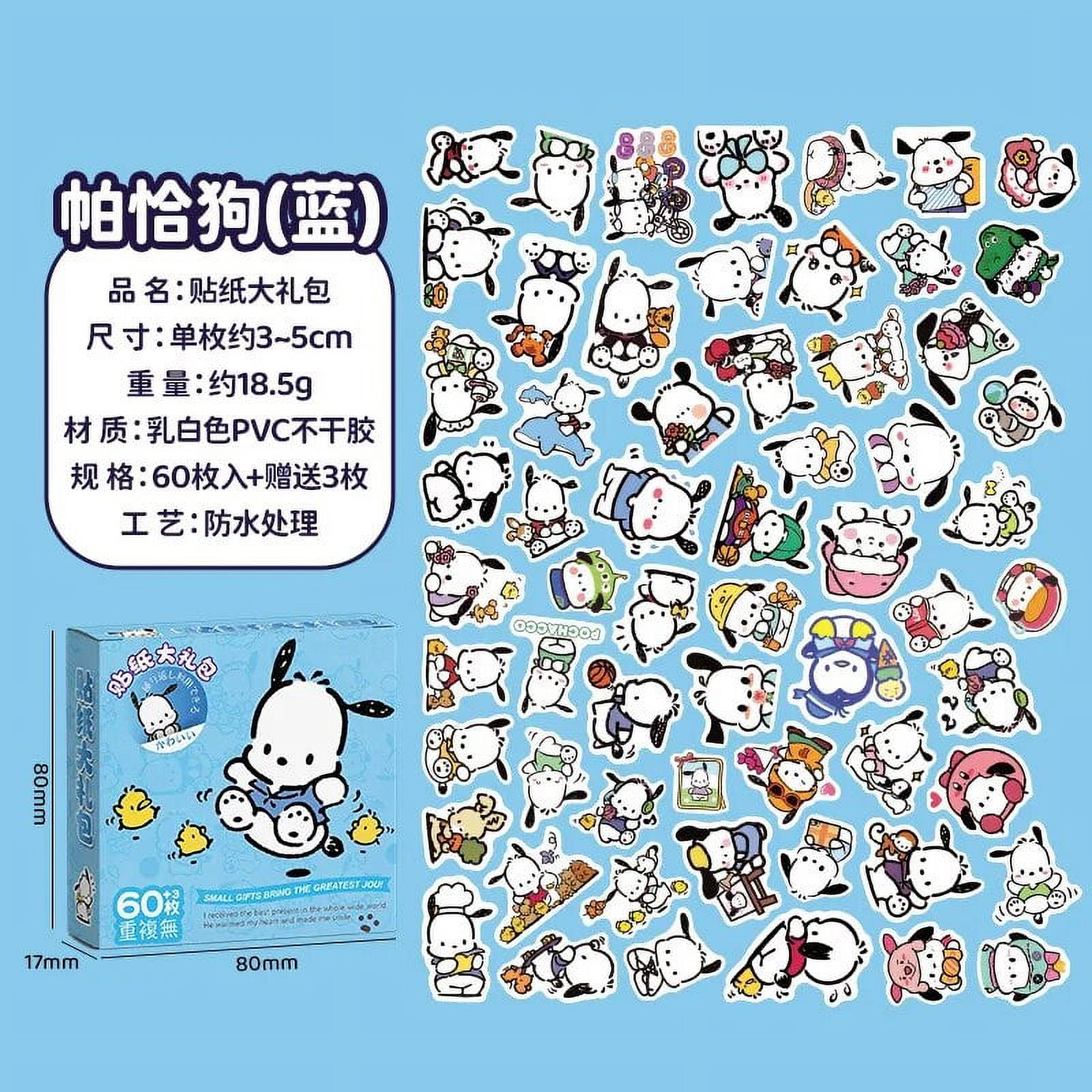 Wdaidj 50 pcs/set kawaii Sanrio stickers anime cartoon Hello Kitty ...