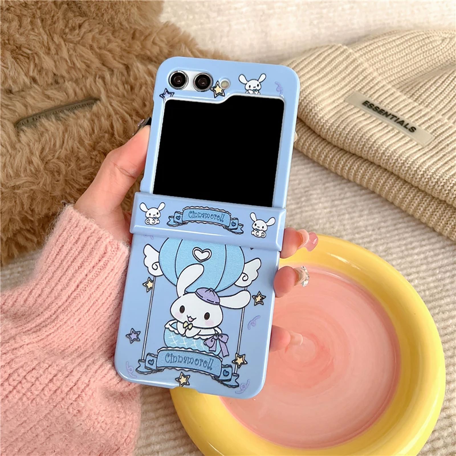 Wdaidj cinnamon my melody with pendant phone case for Samsung Galaxy Z ...