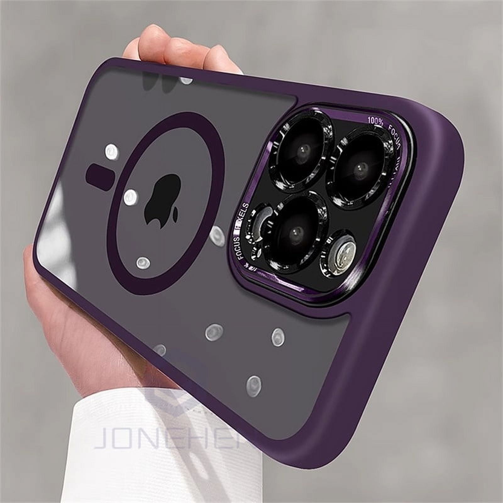 Wdaidj magnetic lens protector shockproof bumper for MagSafe wireless ...