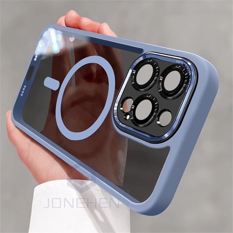 Wdaidj magnetic lens protector shockproof bumper for MagSafe wireless ...