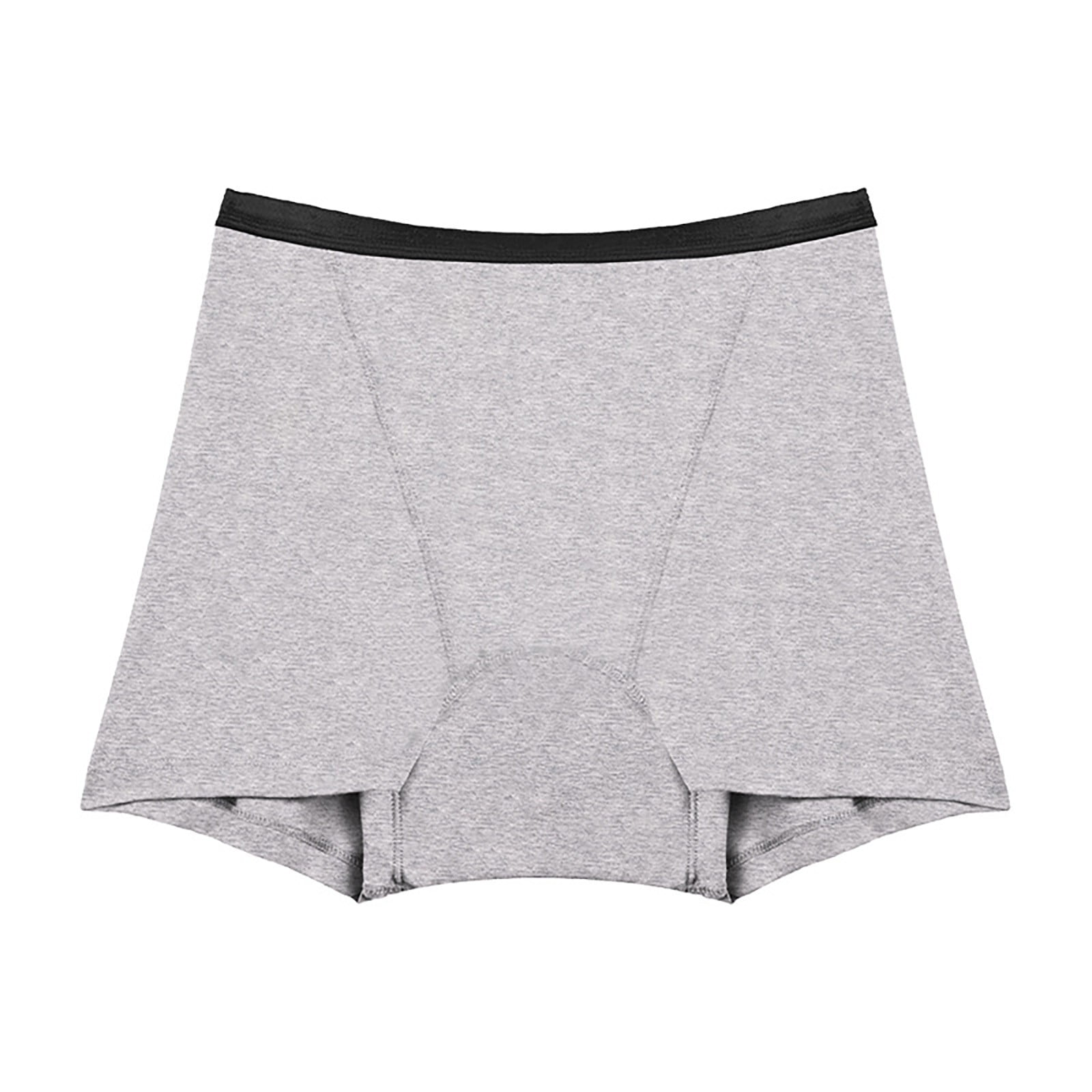 Wdfiry Cotton Leakproof Period Underwear for Women Plus Size Seamless ...