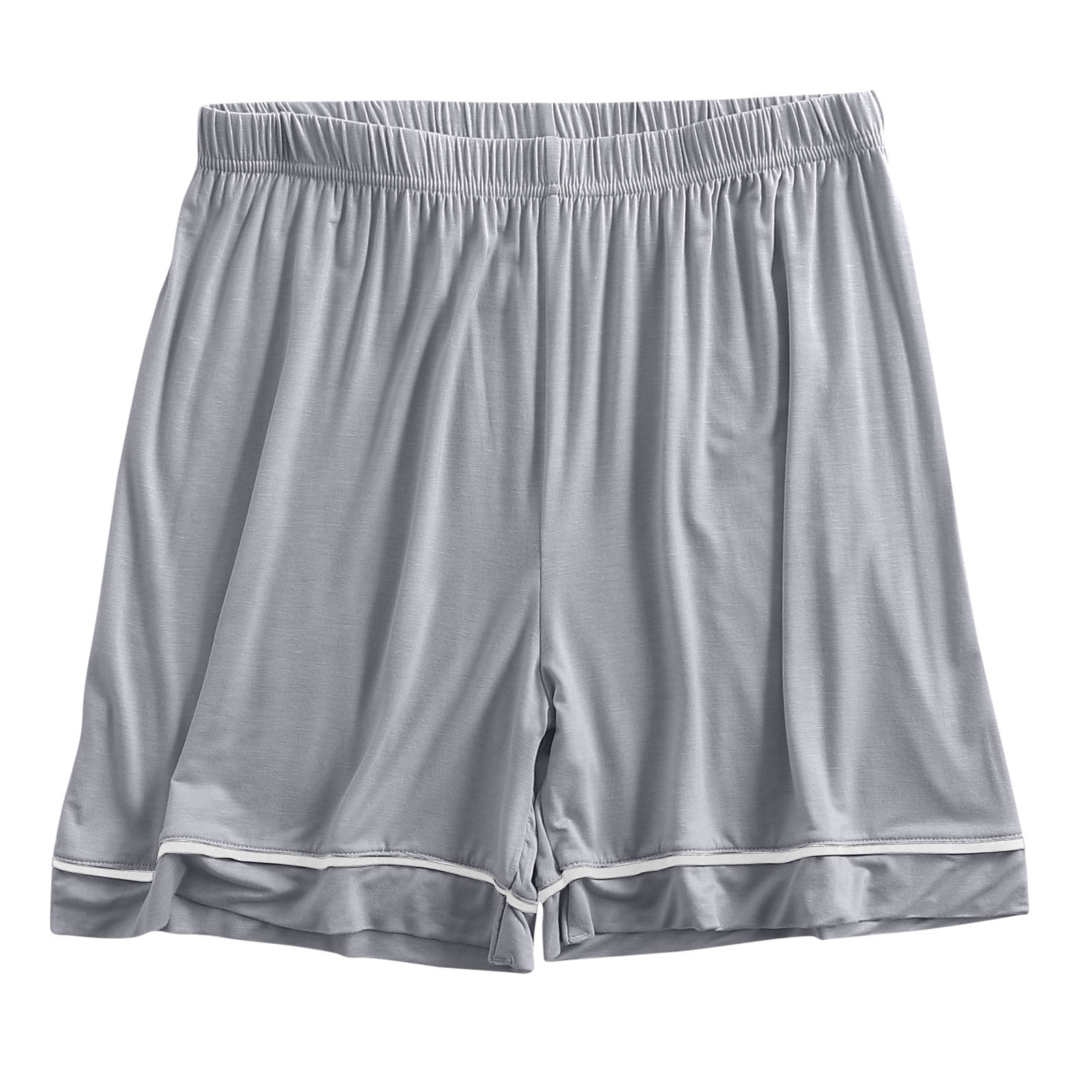 Wdfiry Lounge Shorts Women Summer Lightweight Cotton Sleep Shorts Solid ...