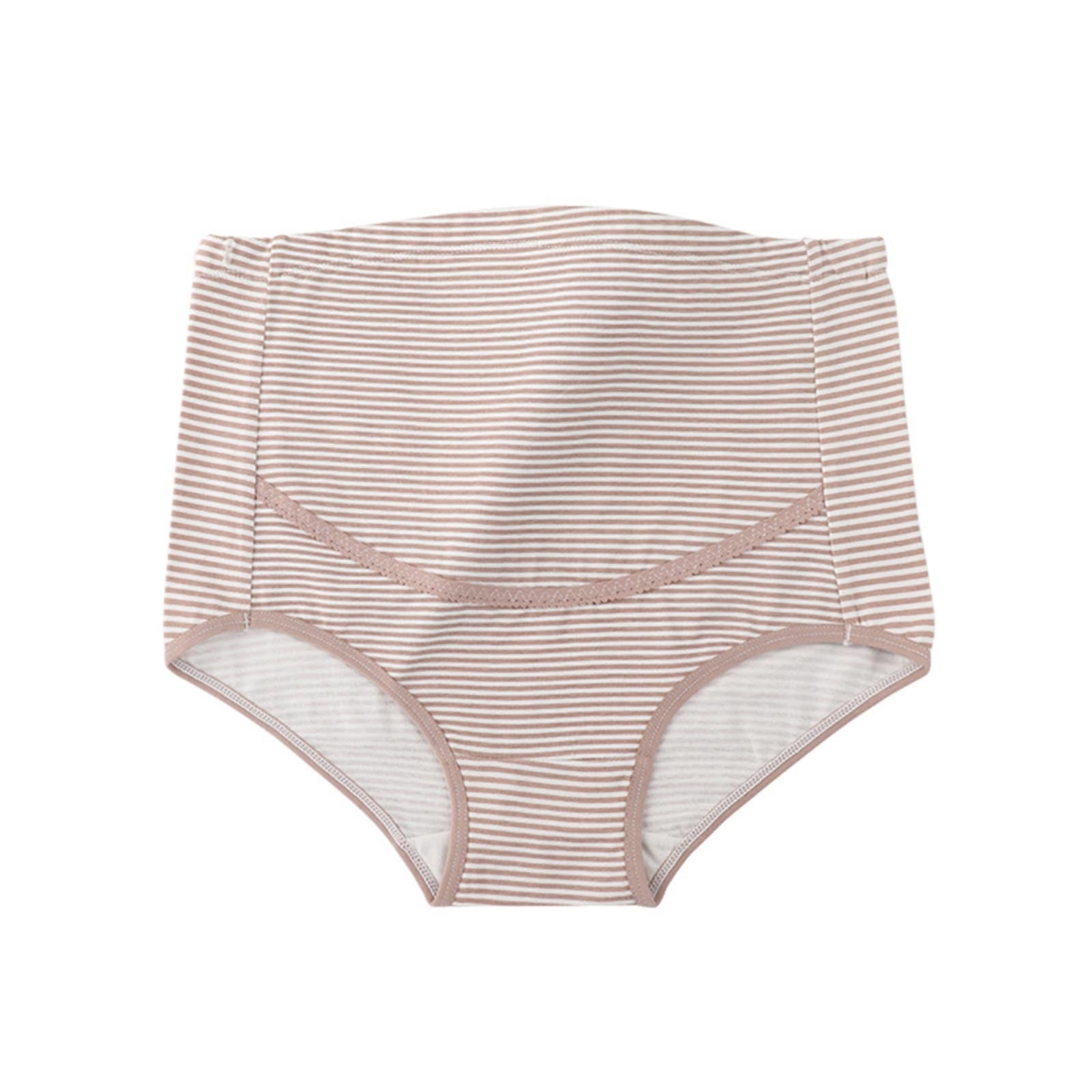 Wdfiry Maternity Underwear Over Bump High Waist Full Coverage Pregnancy ...