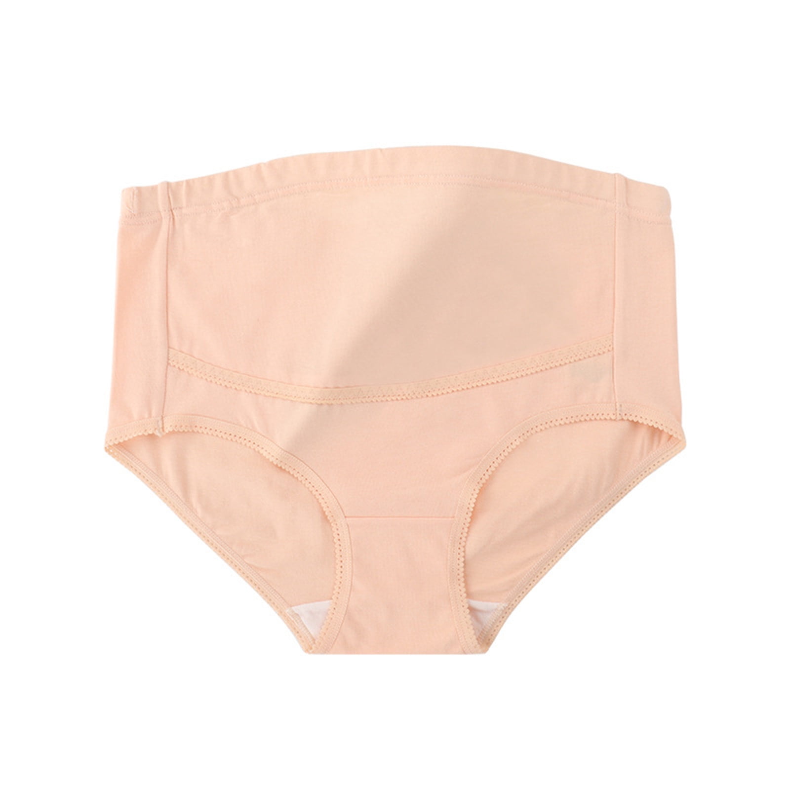 Wdfiry Maternity Underwear Over Bump High Waist Full Coverage Pregnancy ...