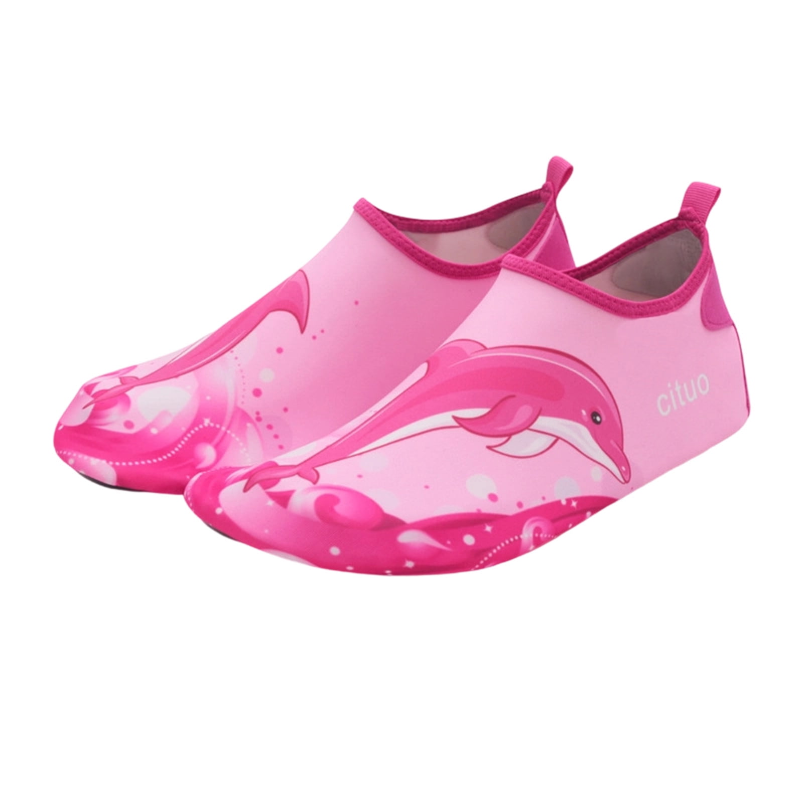 Wdgfv Girls Water Shoes Non Beach Swim Shoes for Toddler Kids ...