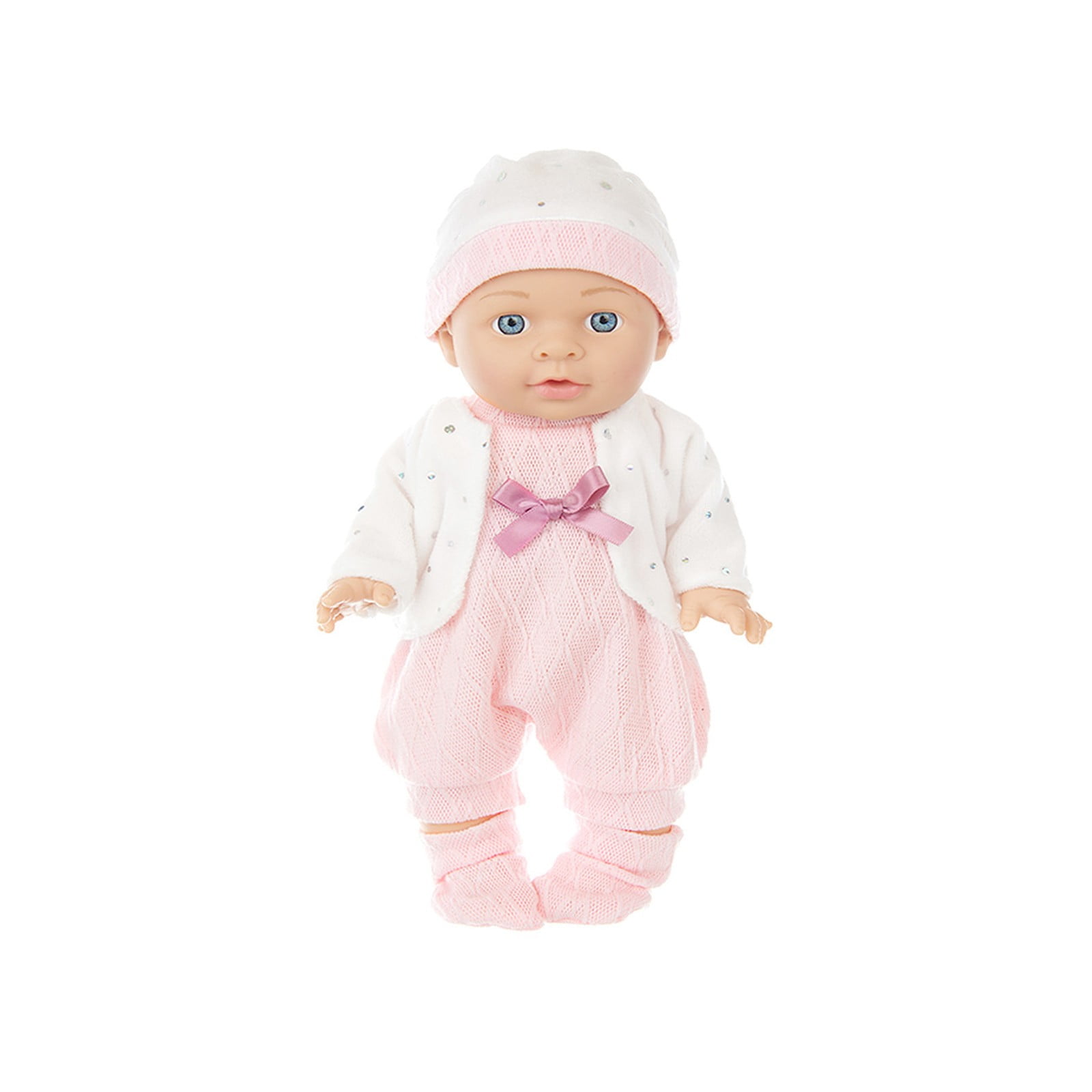 Wdhugt 12 Inch Realistic Reborn Baby Doll With Weighted Body Soft ...