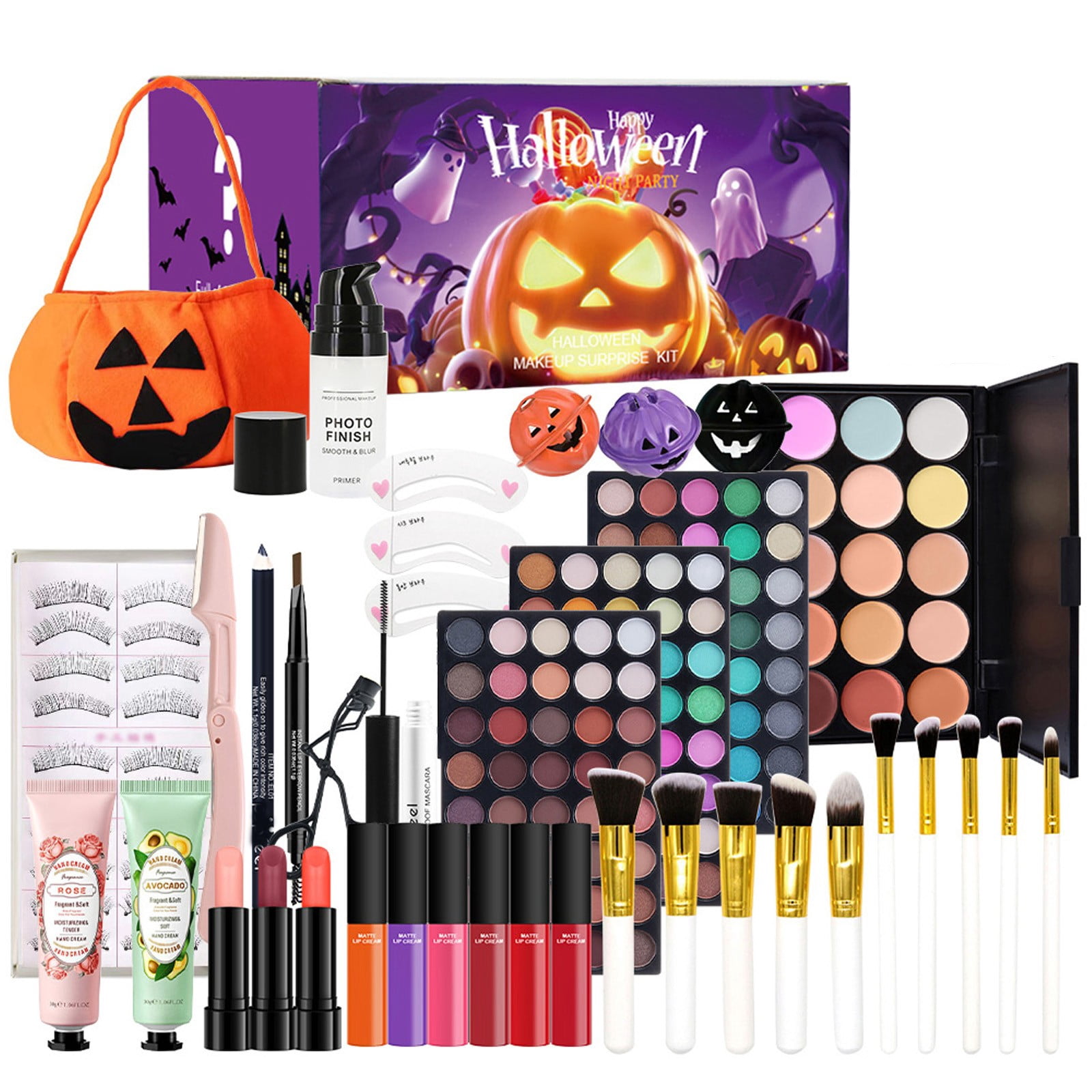 Wdhugt 27 Pc All In One Multipurpose Makeup Kit for Women -Makeup Brush ...