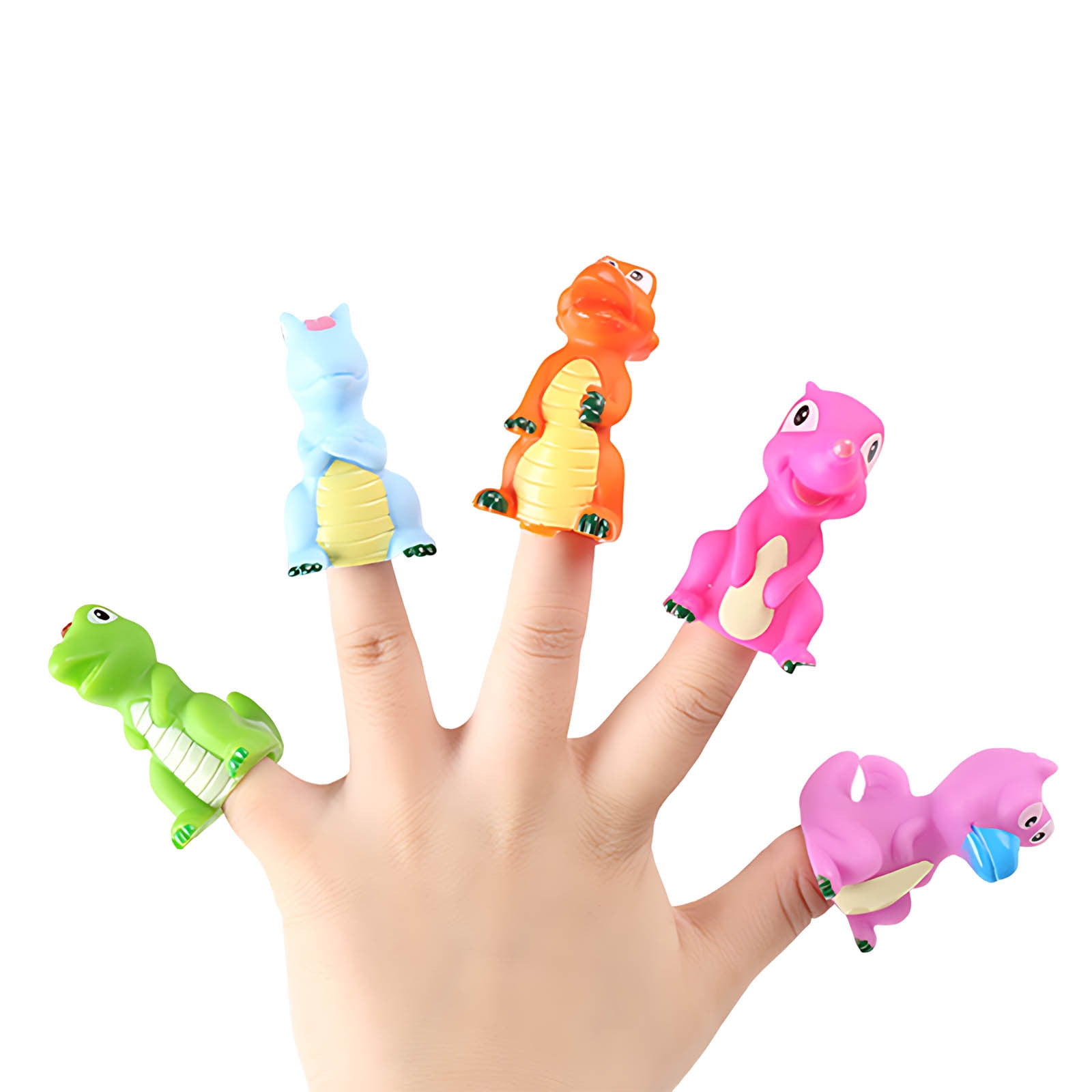 Wdhugt 5-Piece Finger Puppet Set For Kids Interactive Animal Hand ...