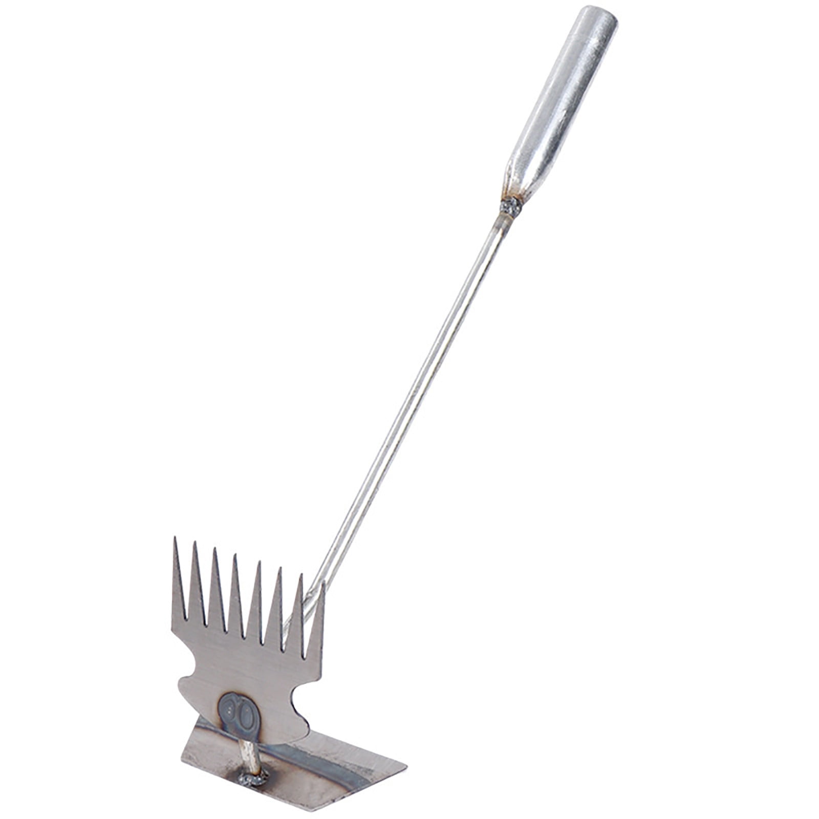 Wdhugt 50Cm Stainless Steel Multi Tooth Garden Weeding Tool Puller ...