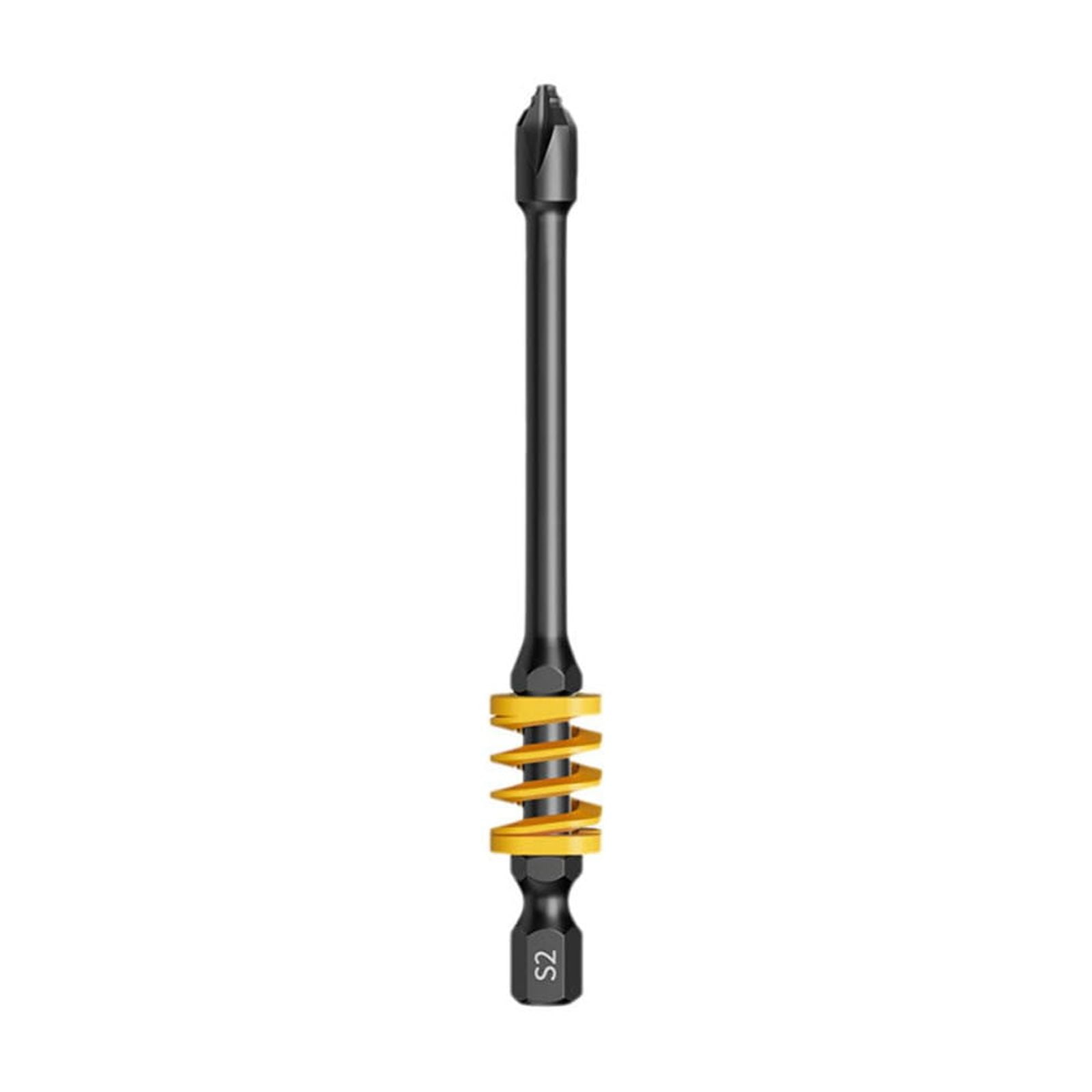 Wdhugt 90Mm Yellow Magnetic Cross Tip Screwdriver Bit With Spring ...
