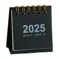 Wdhugt Black Mini Desk Calendar For 2026 Made Of Paper Material With ...