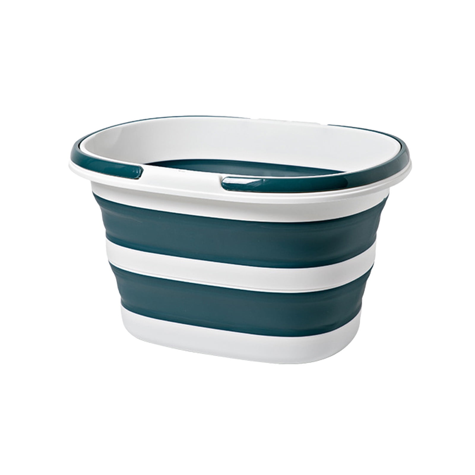 Wdhugt Blue 16L Large Collapsible Bucket For Cleaning And Storage ...