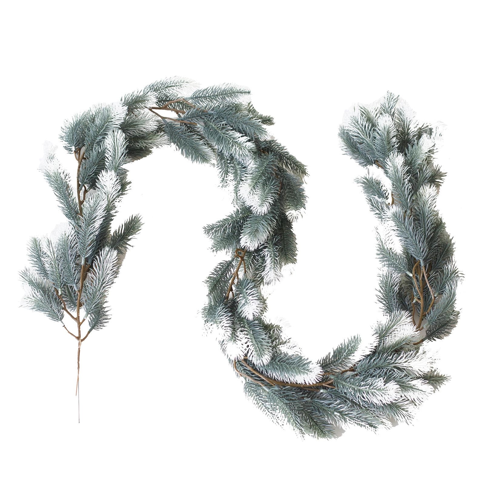 Wdhugt Christmas Pine Needle Rattan Garland 180Cm For Door Frame Window ...