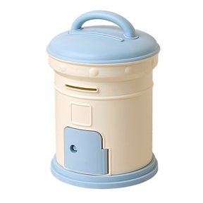 Vintage Small Money Container Safe, Treasure Storage Box, Piggy Bank ...