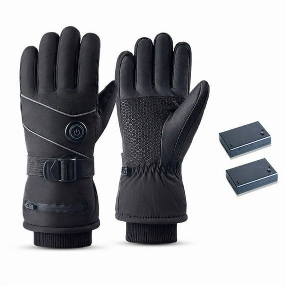Wdhugt Heated Glove Hand Warmer Gloves For Winter Motorcycle Skiing ...