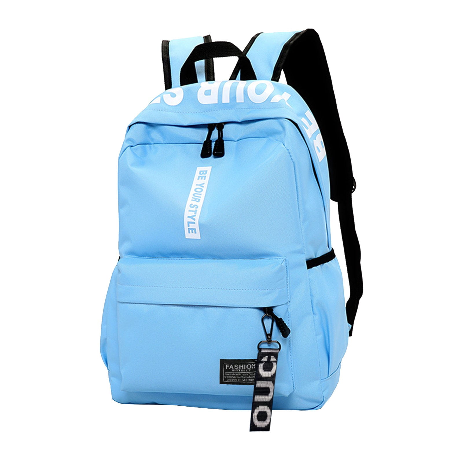 Wdhugt Large High School Student Backpack Sports Bag Female Schoolbag ...