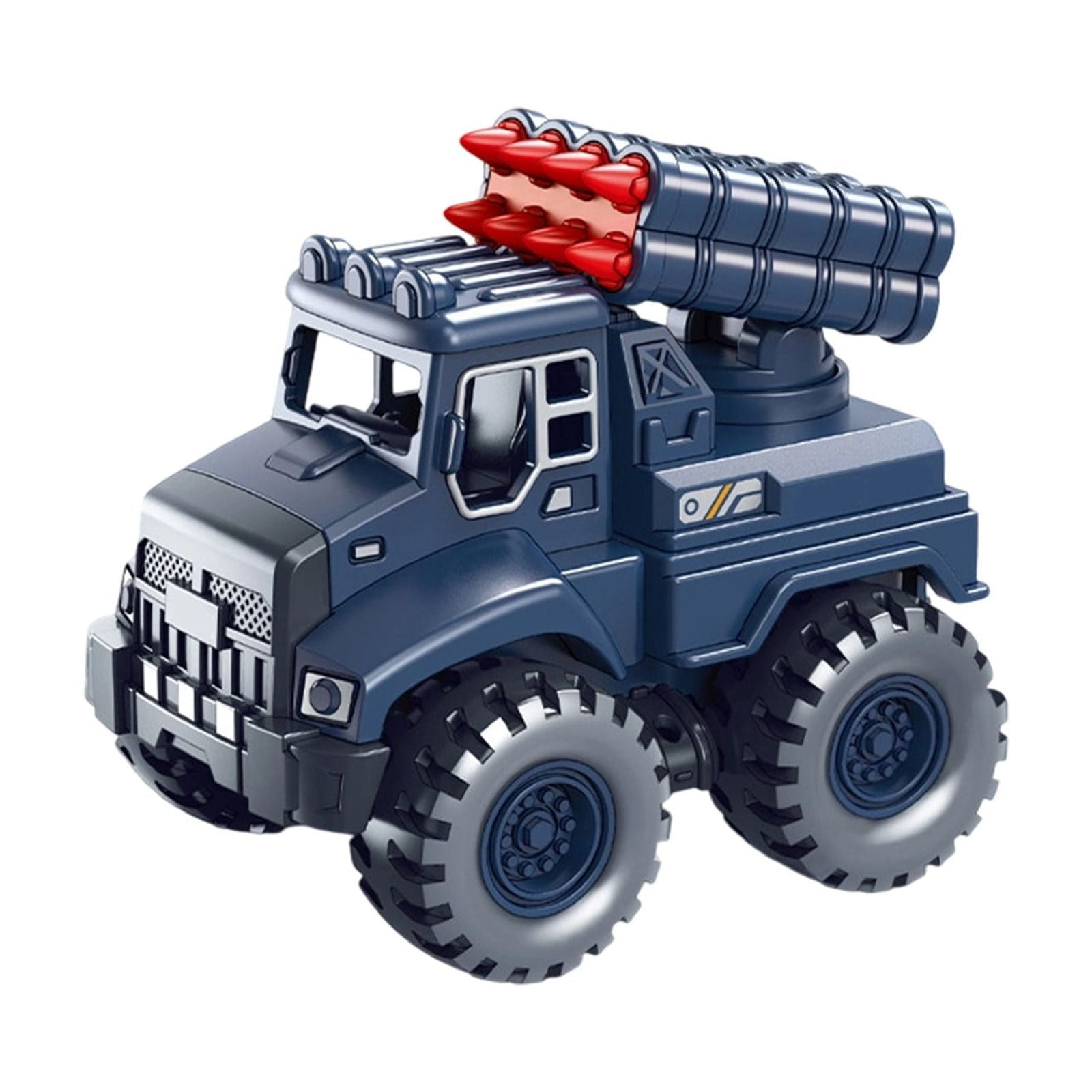 Wdhugt Military Anti Aircraft Missile Vehicle Inertia Toy For Boys ...