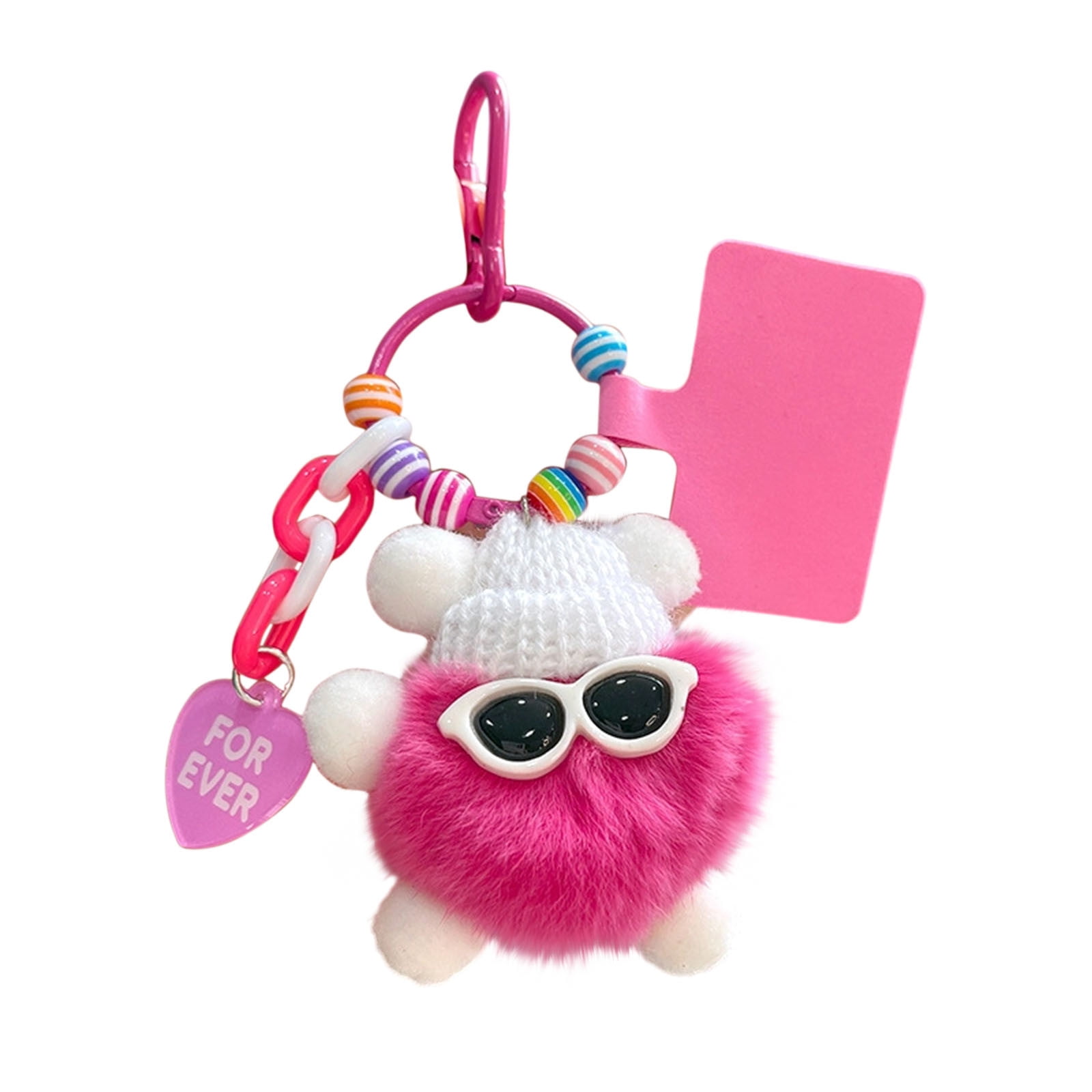 Wdhugt Plush Animal Keychain Ornament 8X10X8 Cm Made Of 95 Polyester ...