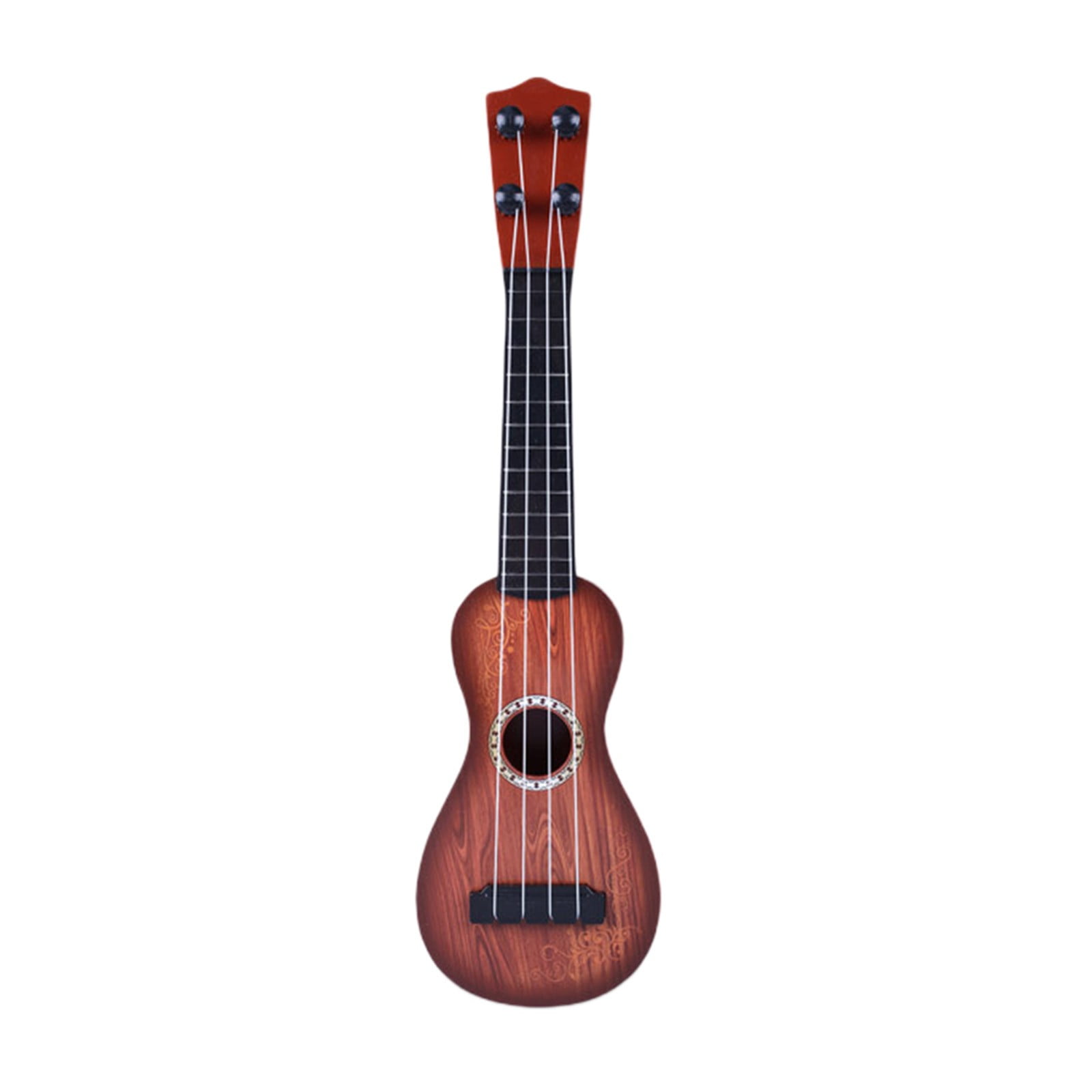 Wdhugt Simulation Kids Guitar Toy Playable Mini Guitar For Children Red ...
