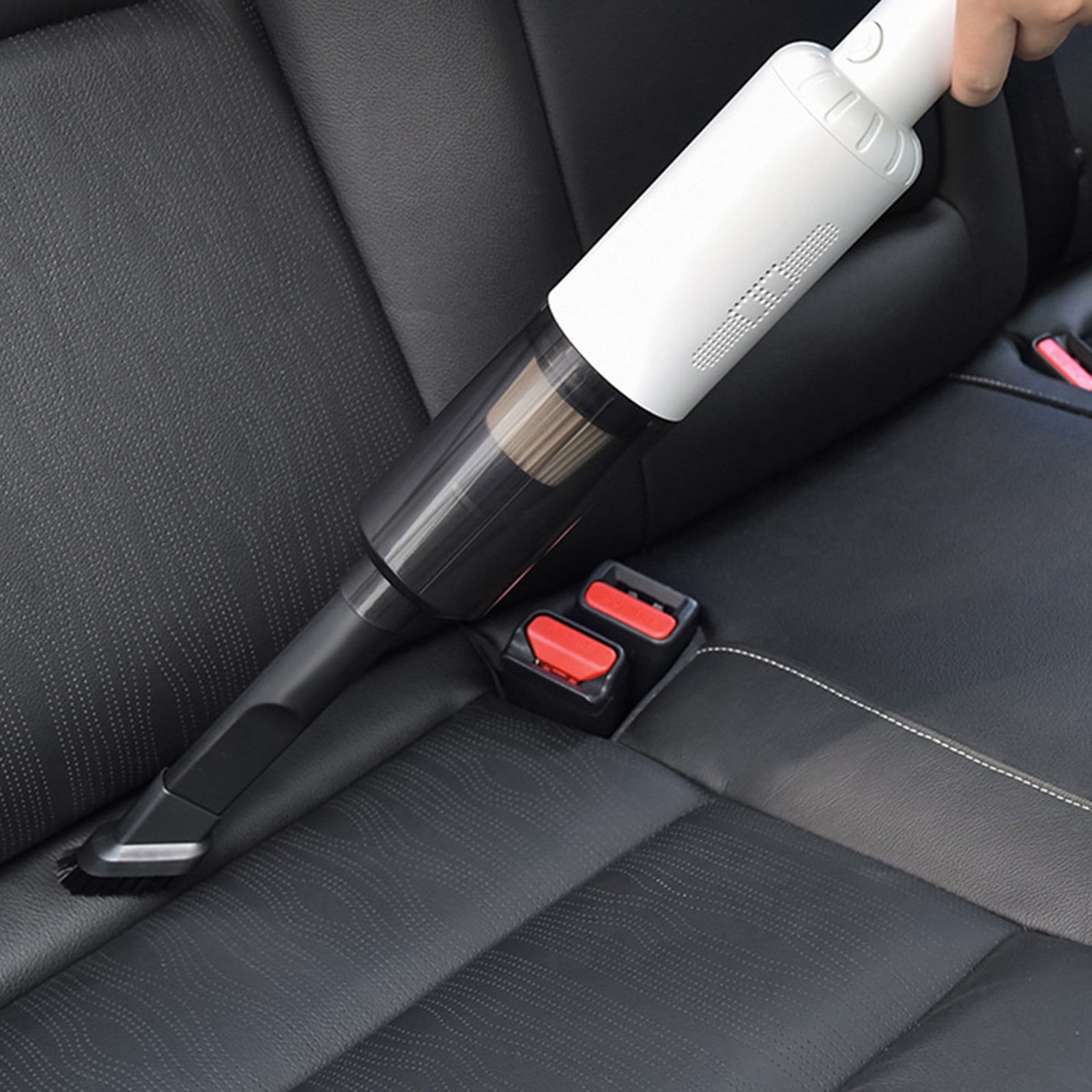 Wdhugt Small Car Vacuum Vacuum Portable Cordless Rechargeable 12000Pa ...