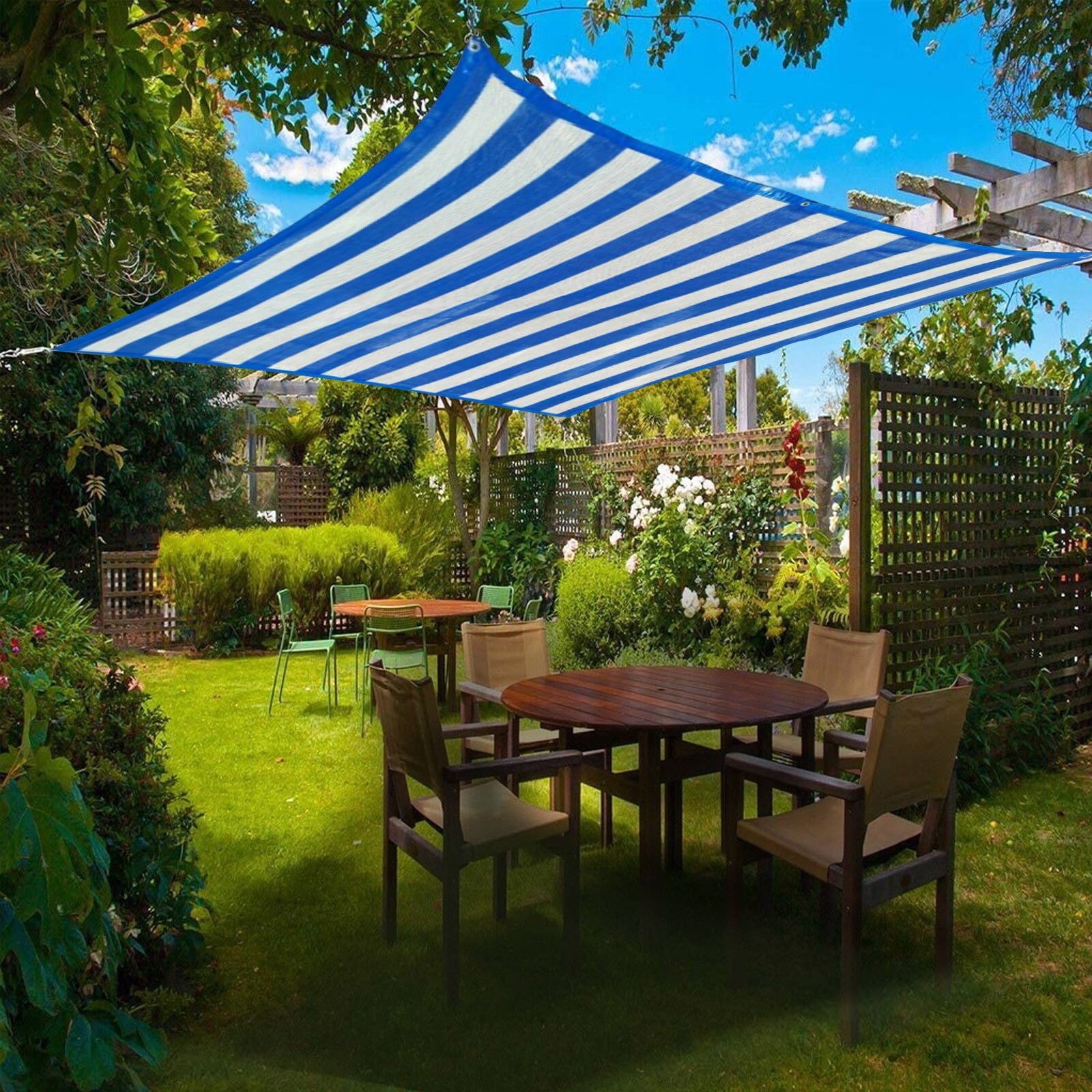 Wdhugt Sun Shade Sail Rectangle Sunshade Uv Block Patio Shade Sail ...