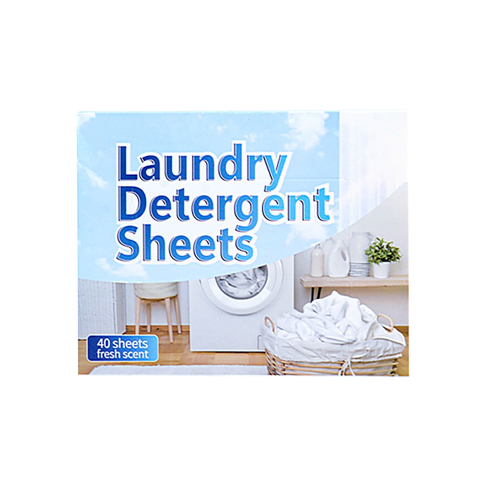 Wdhugt Super Concentrated Laundry Tablets Stain Remover Washing Paper ...