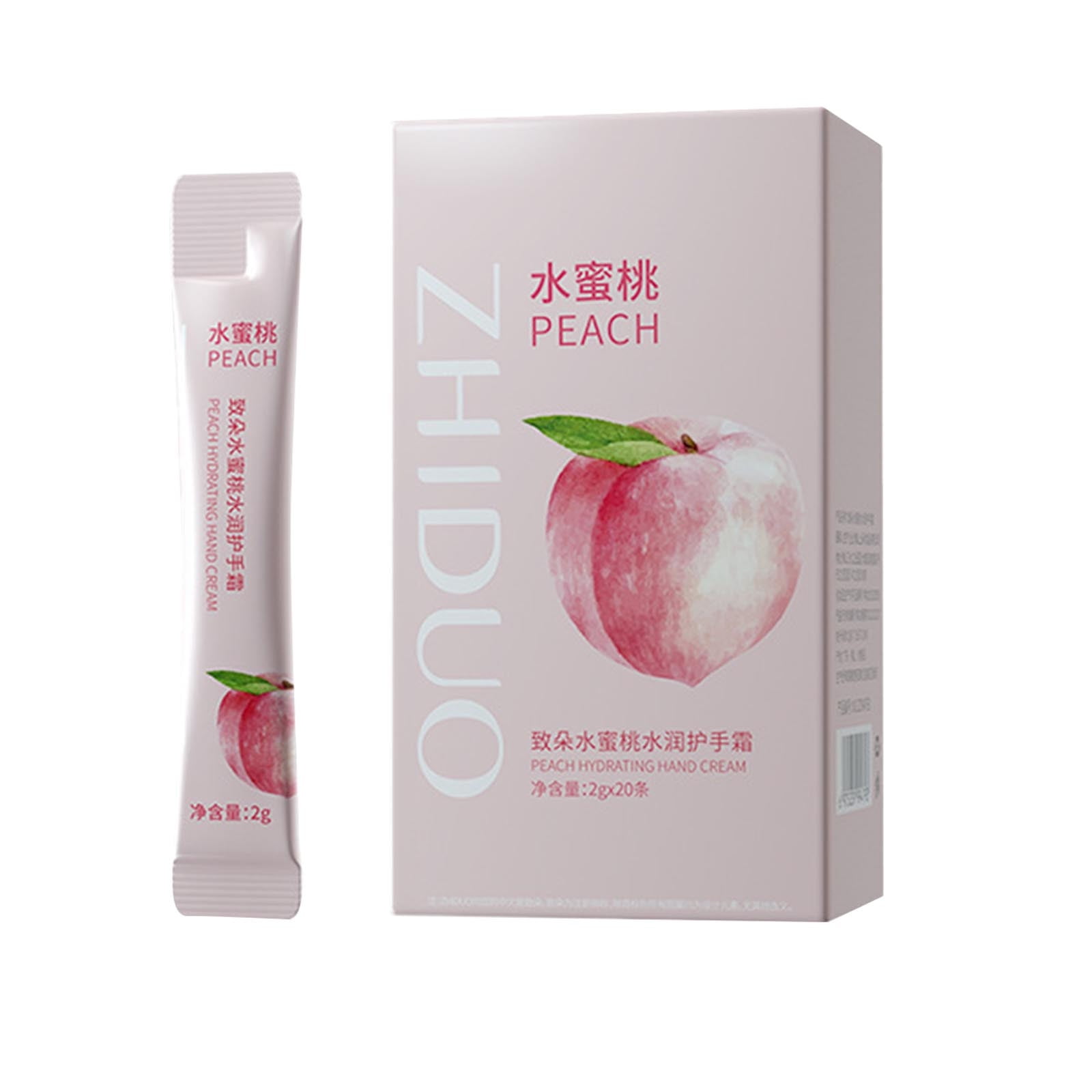 Wdhugt Women's Hand Cream Moisturizing Skin Hand Cream Peach Water ...