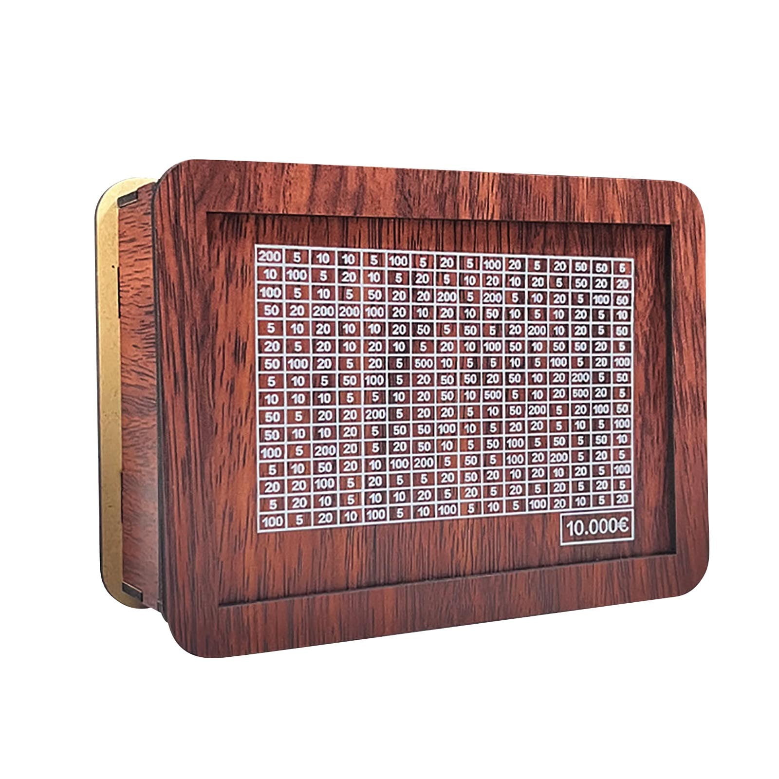 Wdhugt Wooden Money Bank For Children With Adjustable Coin Slot Vintage ...